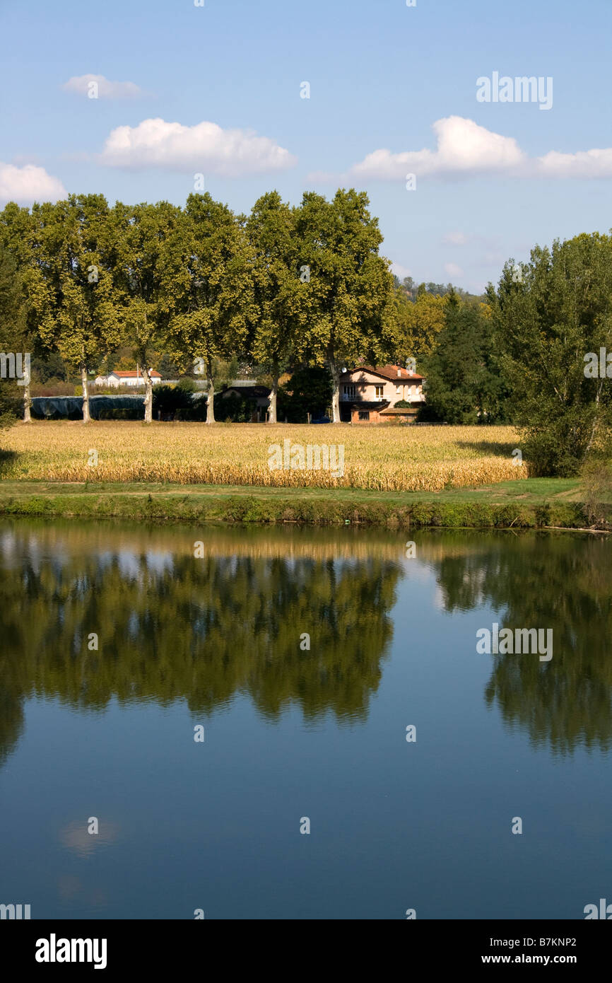Rural french countryside hi-res stock photography and images - Alamy