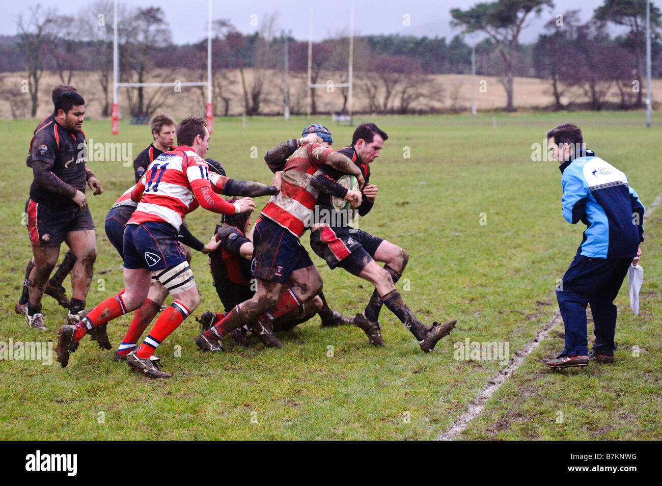 Scottish Rugby - Biggar v Peebles Stock Photo - Alamy