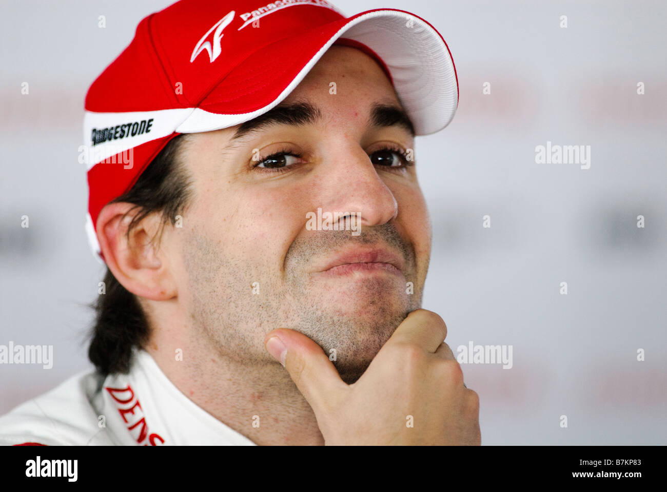 Portrait of Toyota Formula One driver Timo Glock Stock Photo - Alamy