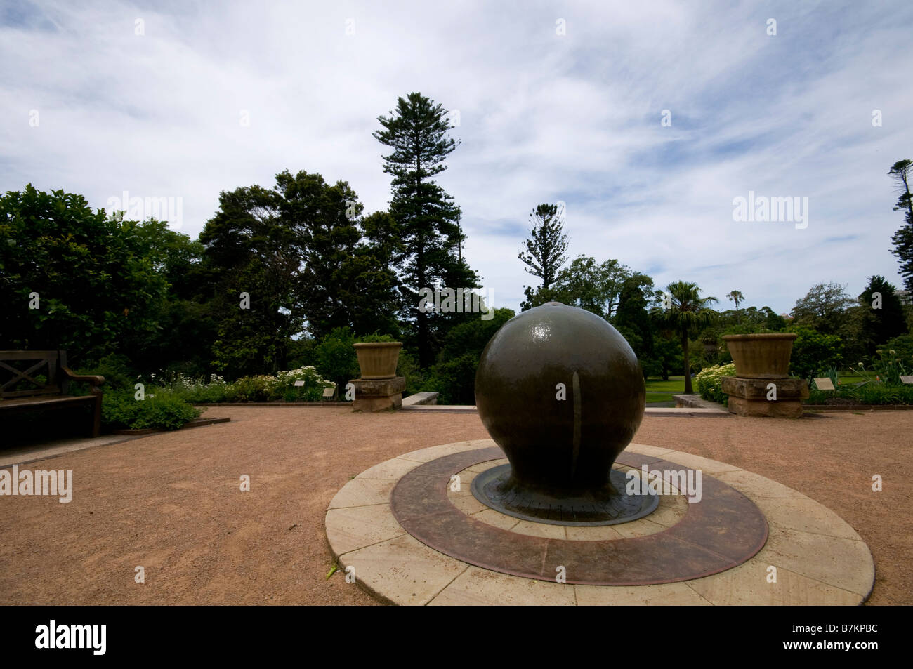 Botanical gardens sydney australia Stock Photo - Alamy