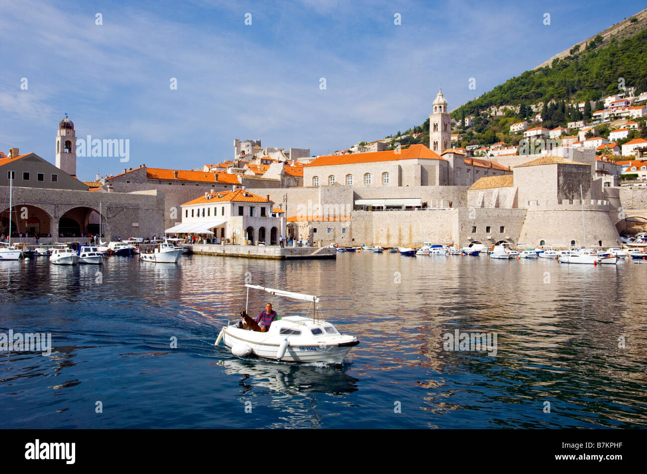 Boats in harbour old town hi-res stock photography and images - Alamy