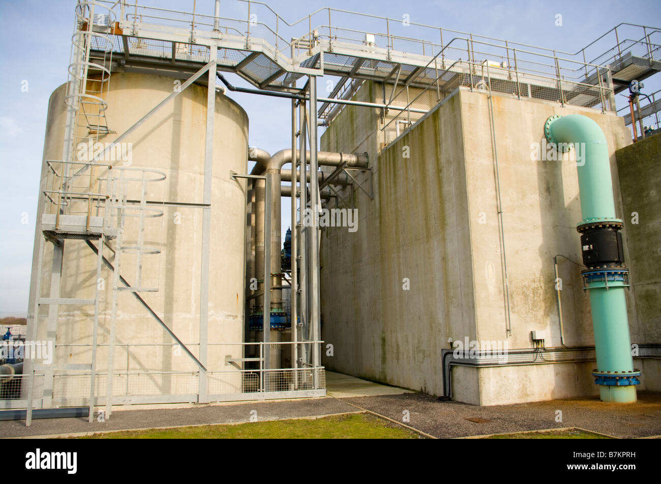 Southern Water Treatment Works Stock Photo - Alamy