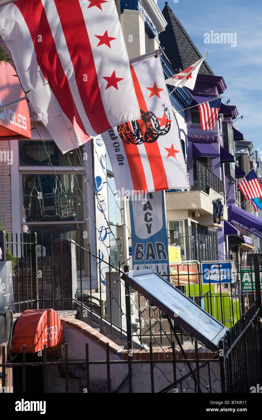 Eighteenth Street Adams Morgan neighborhood international flavor ...