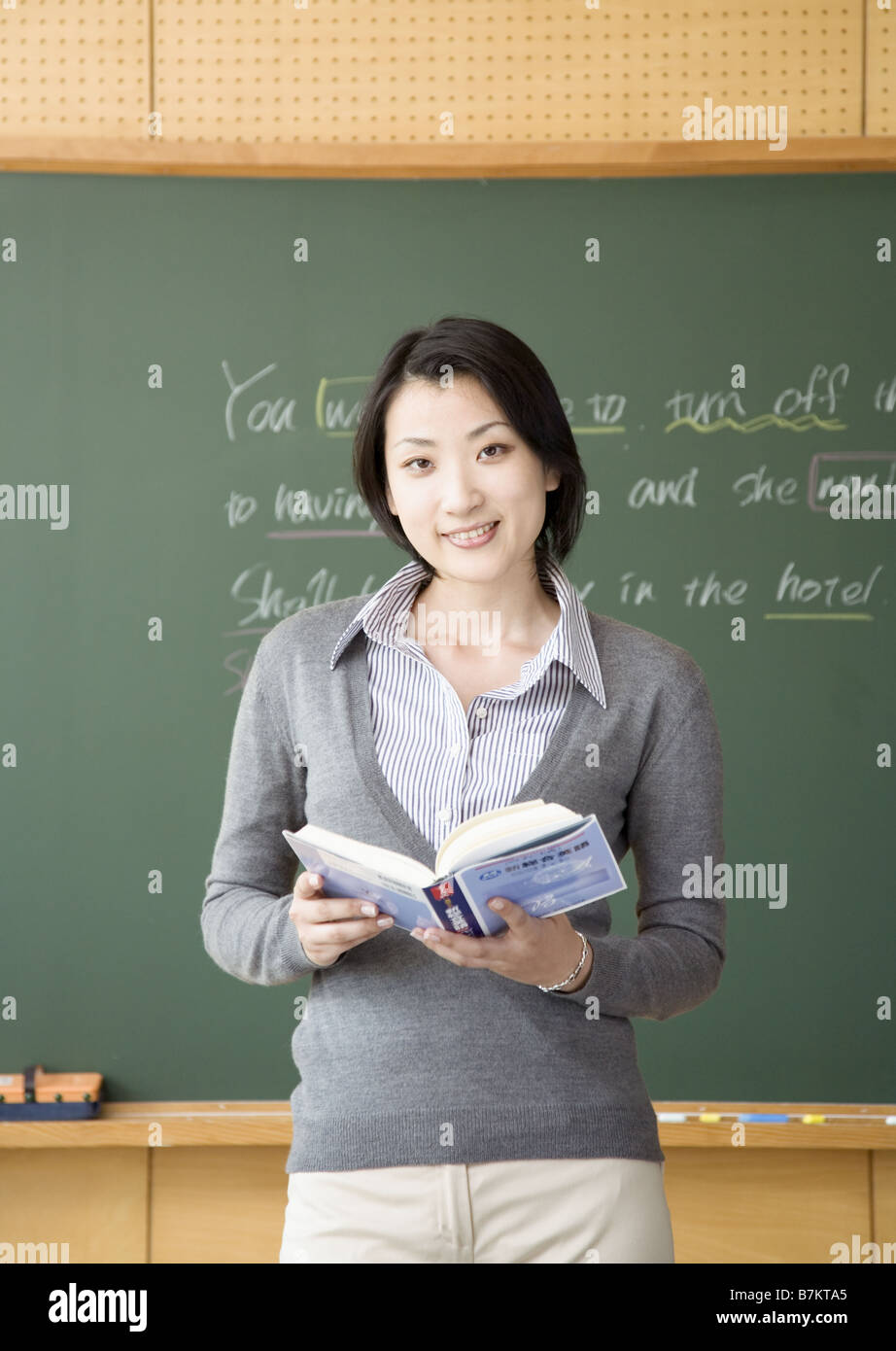 An English teacher Stock Photo - Alamy