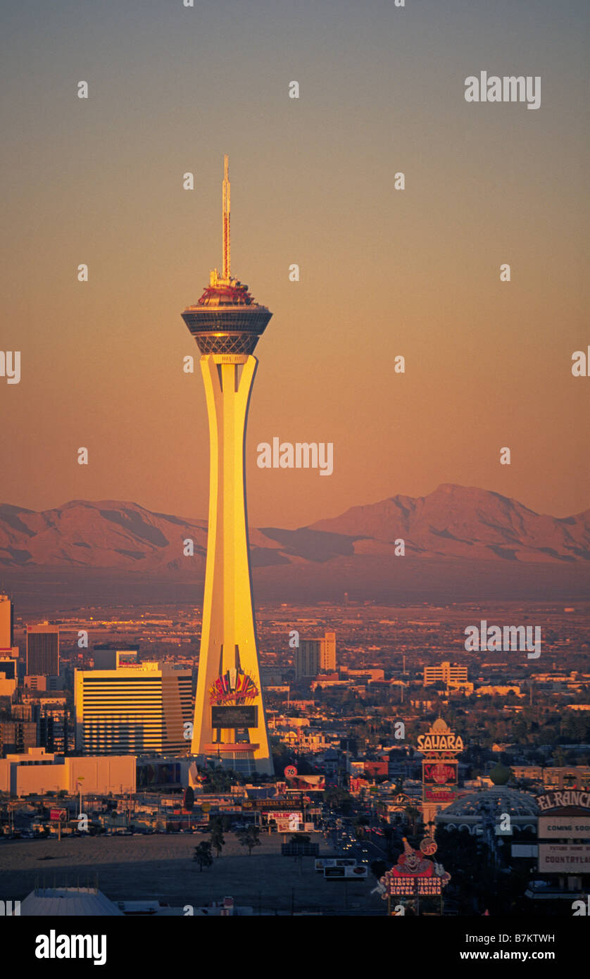 Stratosphere Hotel and Casino is located on the north end of Las Vegas ...