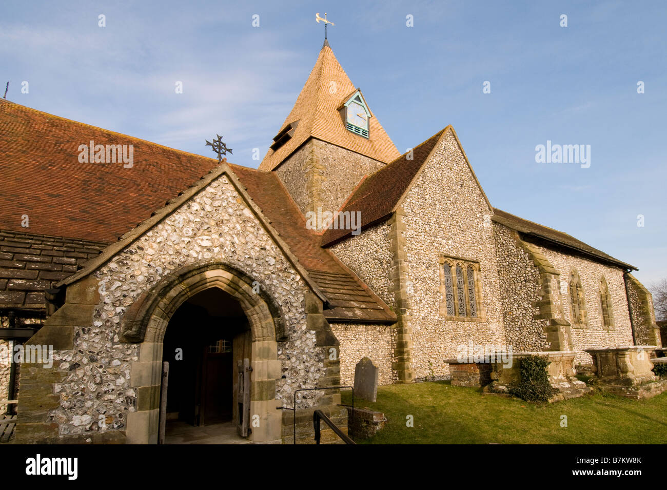 St margaret's church ditchling hi-res stock photography and images - Alamy