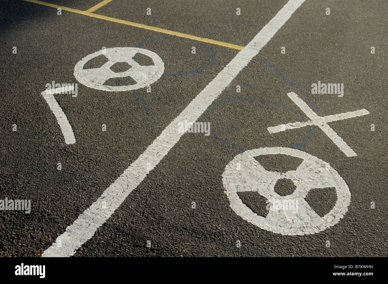 Football rules and markings hi-res stock photography and images - Alamy