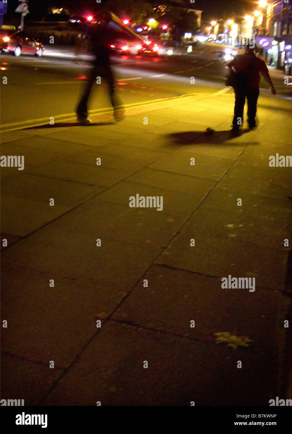 Blurry figures walking hi-res stock photography and images - Alamy