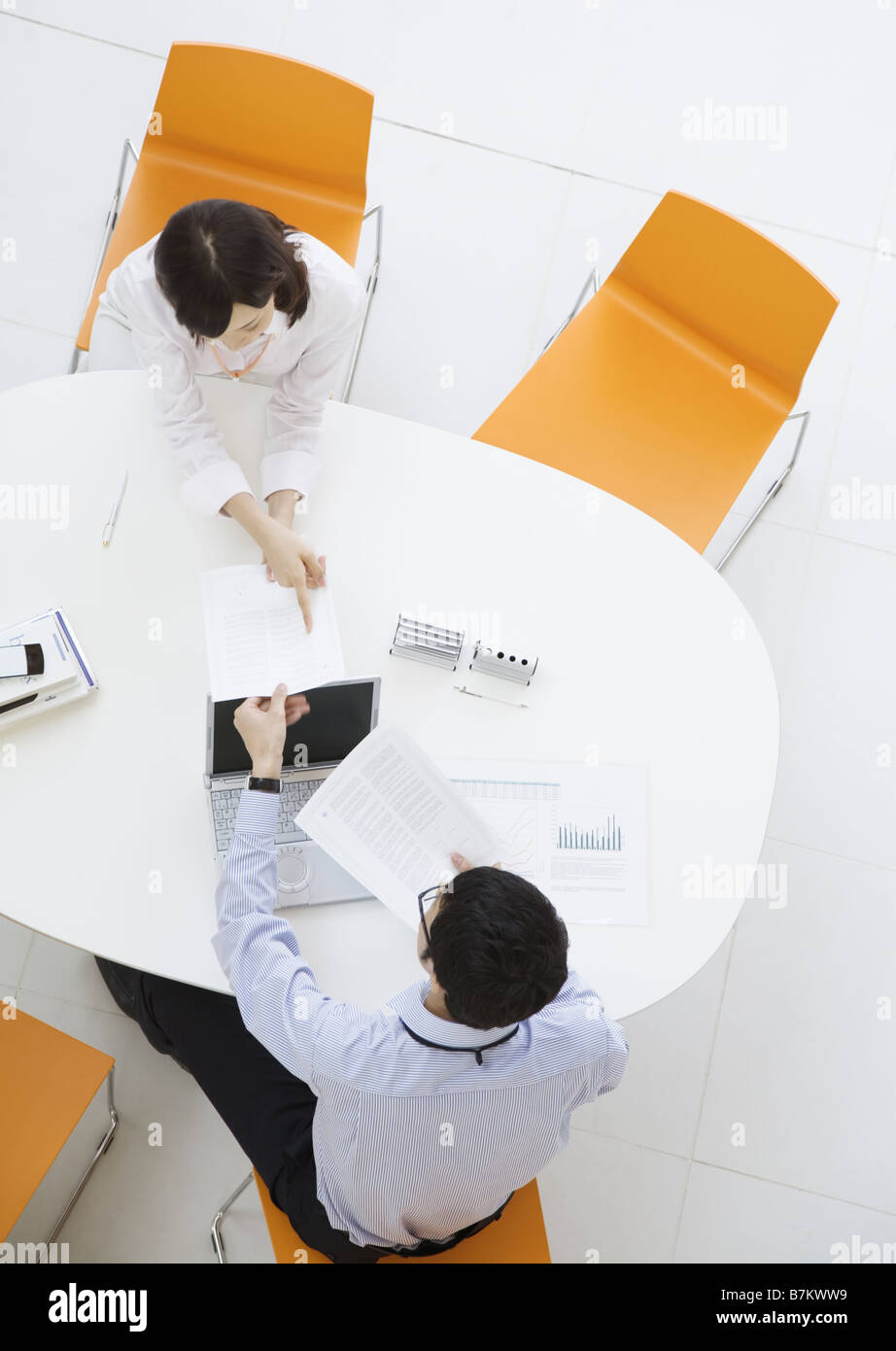 Preliminary talk hi-res stock photography and images - Alamy