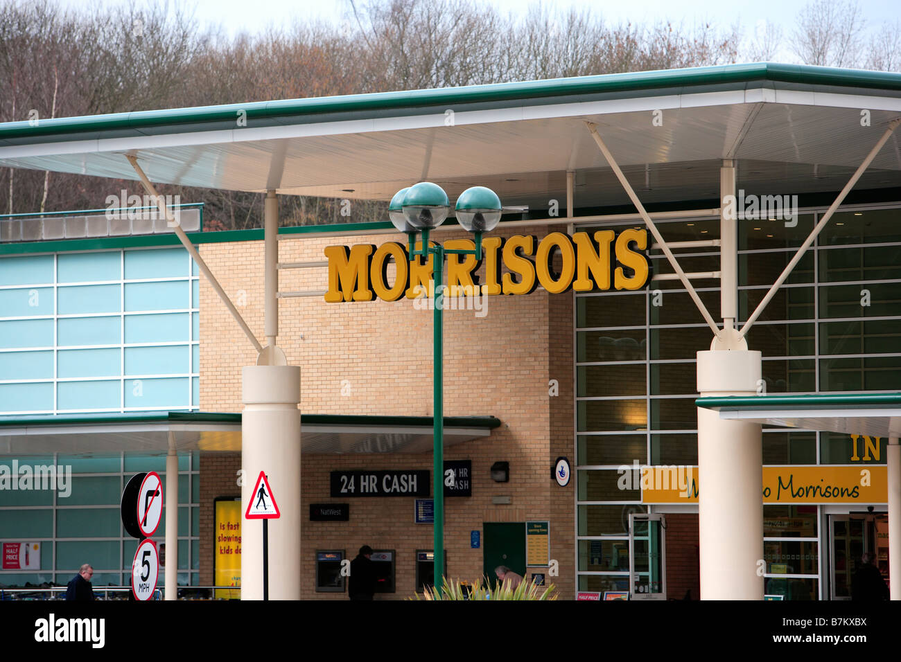 Morrisons supermarket morrisons sign hi-res stock photography and ...