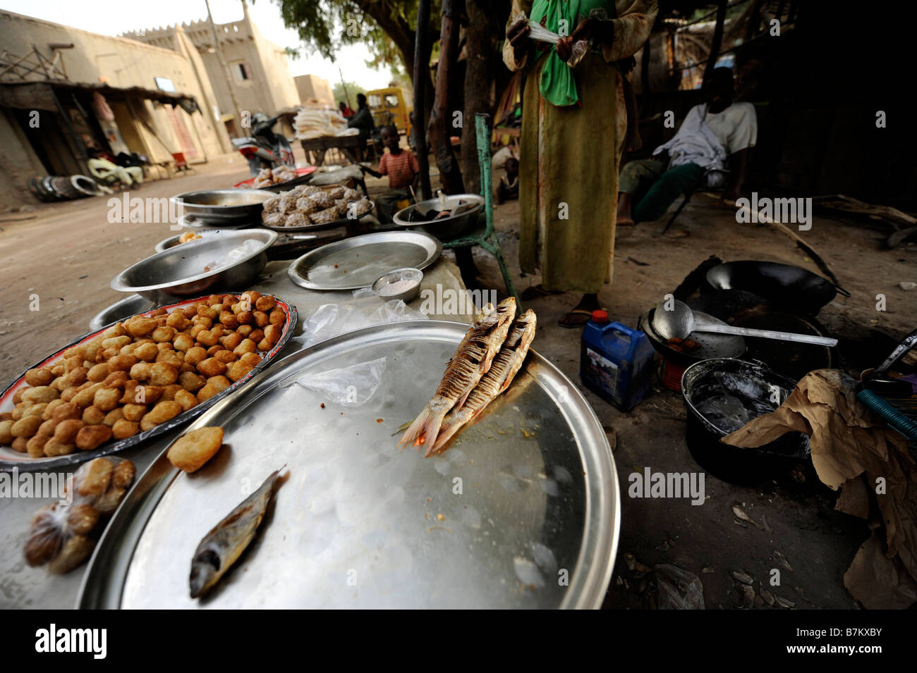 street food in djenne , Mali, West Africa Stock Photo - Alamy