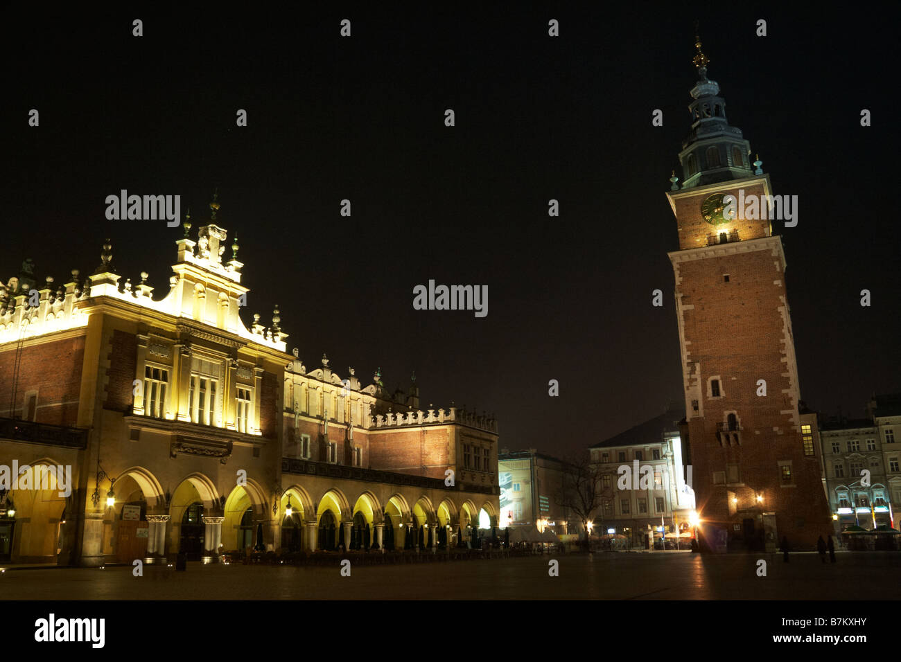 Renaissance Sukiennice (Cloth Hall) (Drapers' Hall) in Kraków Stock ...