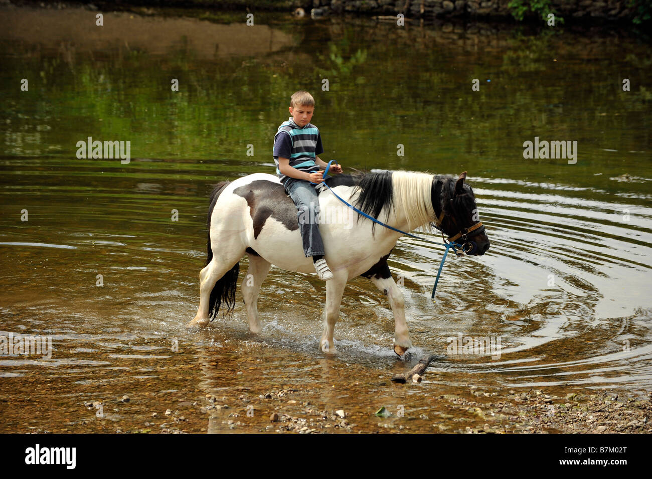 Boy river hi-res stock photography and images - Alamy