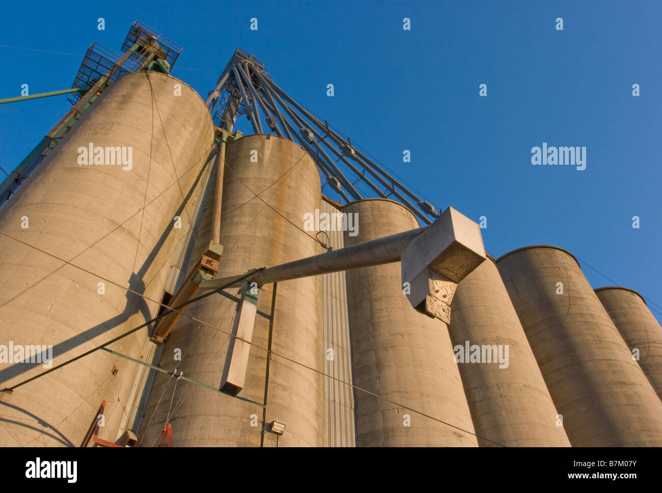 Grain storage tanks hi-res stock photography and images - Alamy