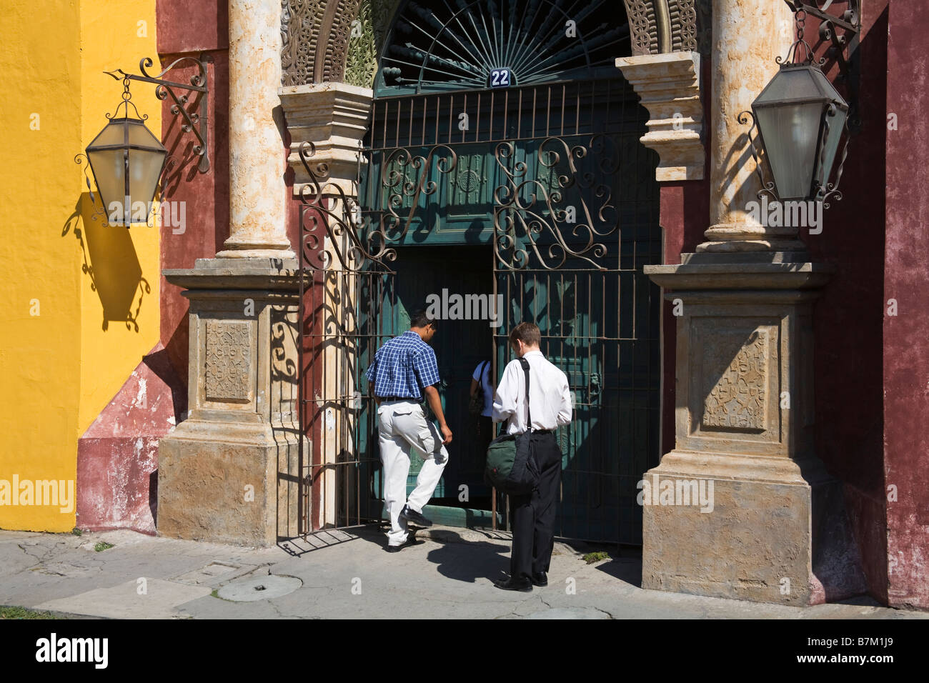 Art Gallery Antigua City Guatemala Central America Stock Photo - Alamy