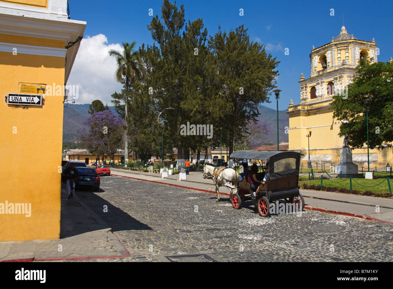 Nuestra Senora de Las Mercedes Church Antigua City Guatemala Central ...