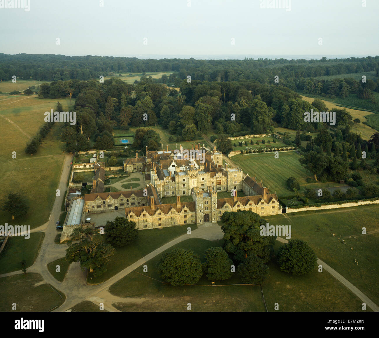 Knole house aerial hi-res stock photography and images - Alamy