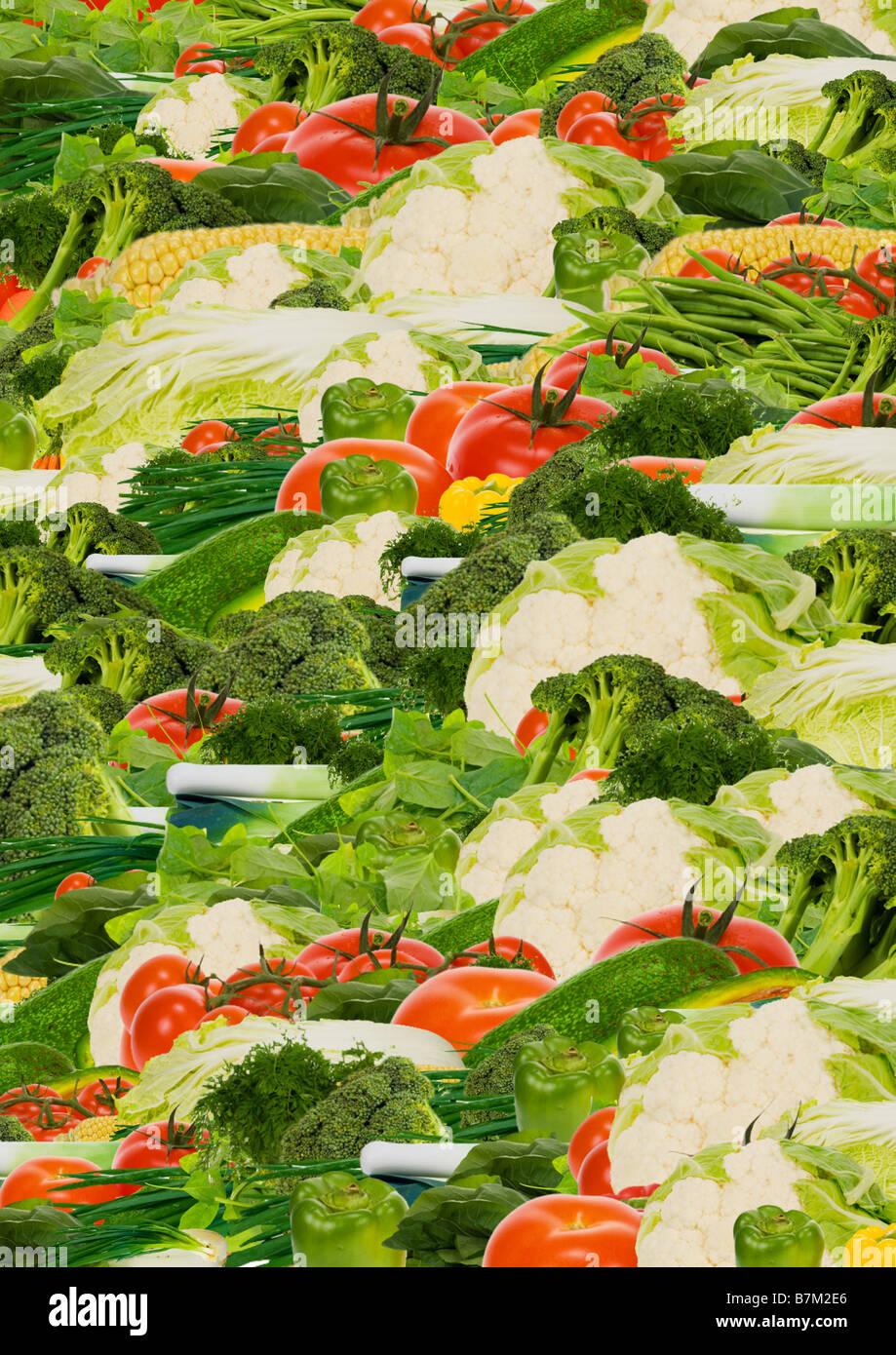 abstract colorful fresh vegetable background Stock Photo - Alamy