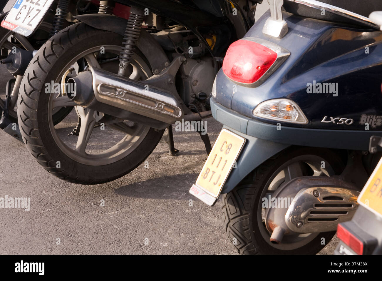 Mopeds spain hi-res stock photography and images - Alamy
