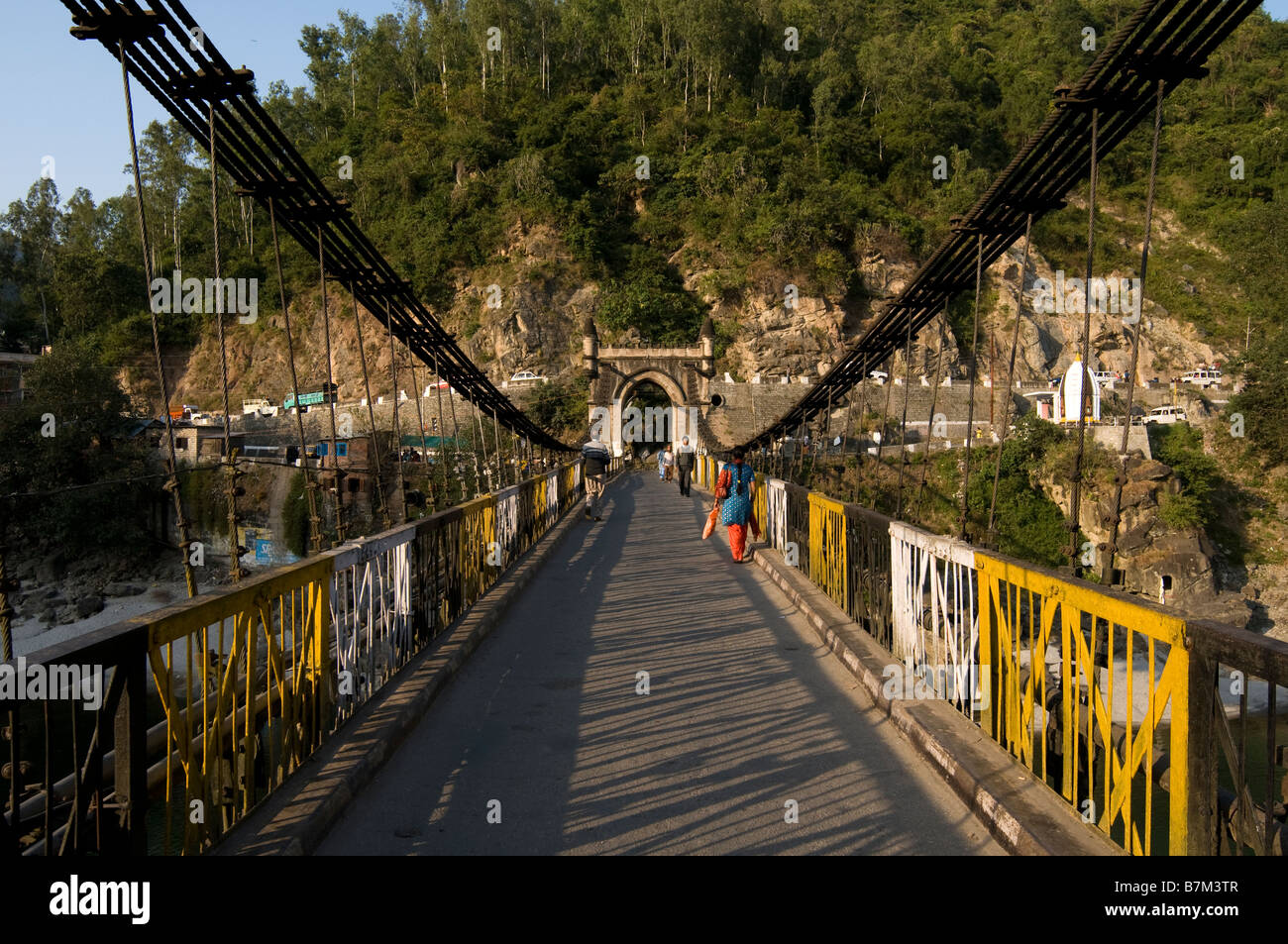 The Bridge. Mandi. Himachal Pradesh. India Stock Photo - Alamy