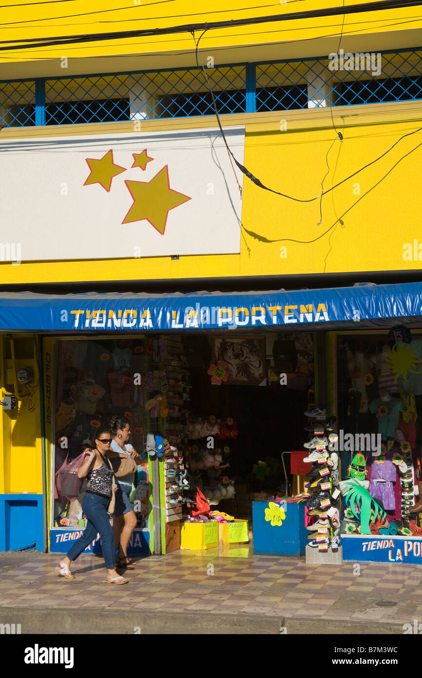 Downtown Store Puntarenas City Costa Rica Central America Stock Photo ...