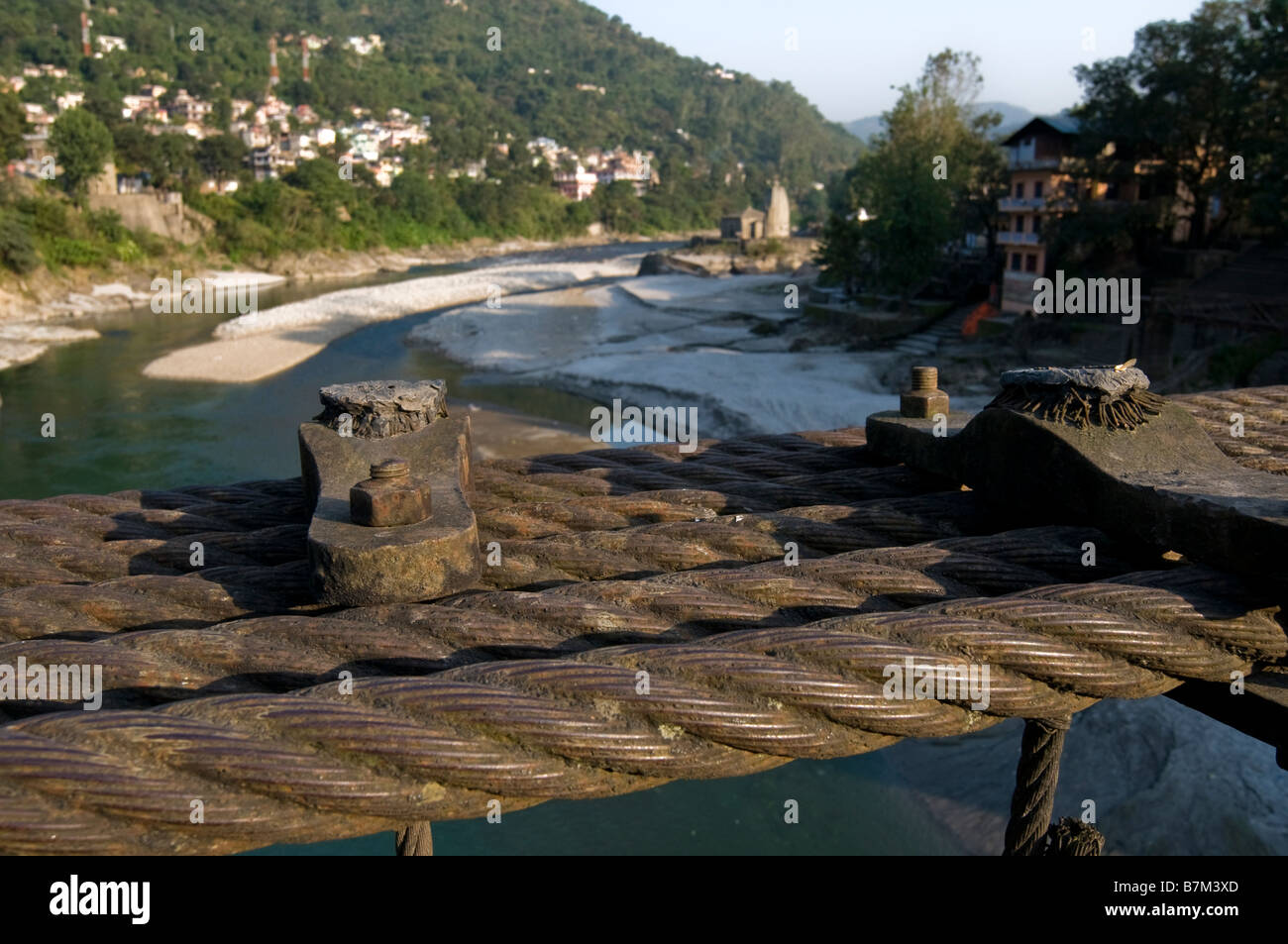 The Bridge. Mandi. Himachal Pradesh. India Stock Photo - Alamy