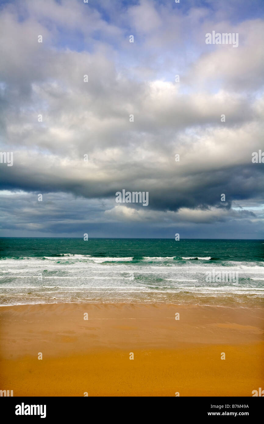 Beach in Cornwall Stock Photo - Alamy