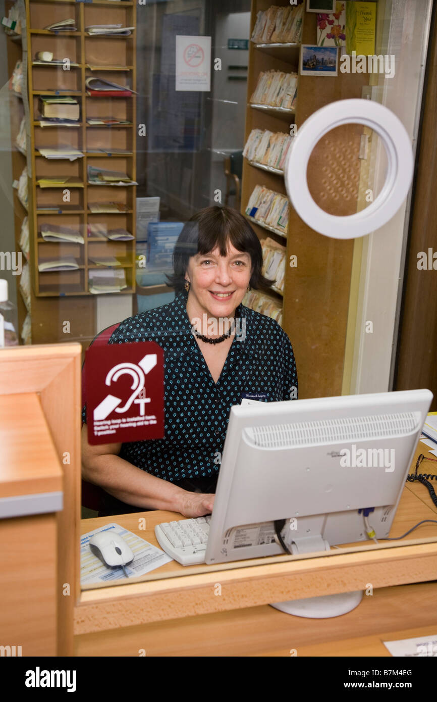 Gp surgeries reception hi-res stock photography and images - Alamy