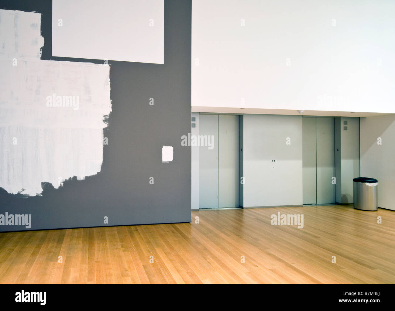 Lifts inside the Museum of Modern Art, MOMA, West 54th Street, New York ...