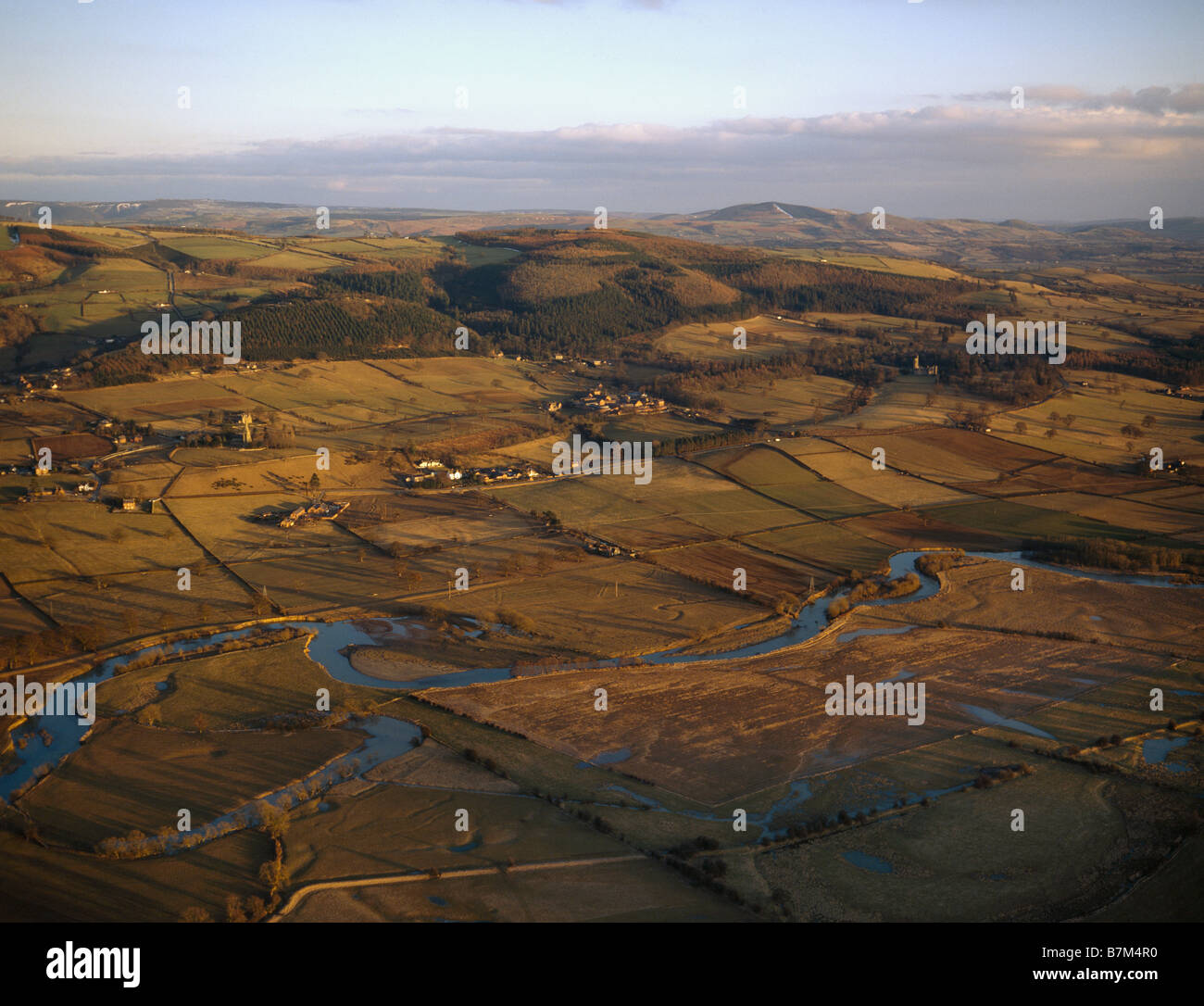 Welshpool aerial hi-res stock photography and images - Alamy