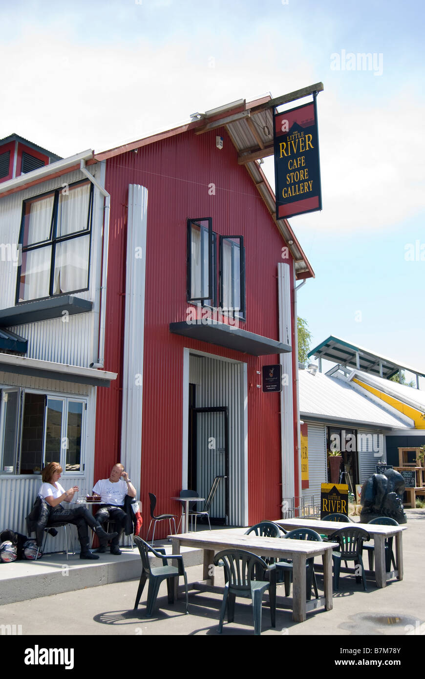 Little River Gallery, Little River, Banks Peninsula, Canterbury Region ...