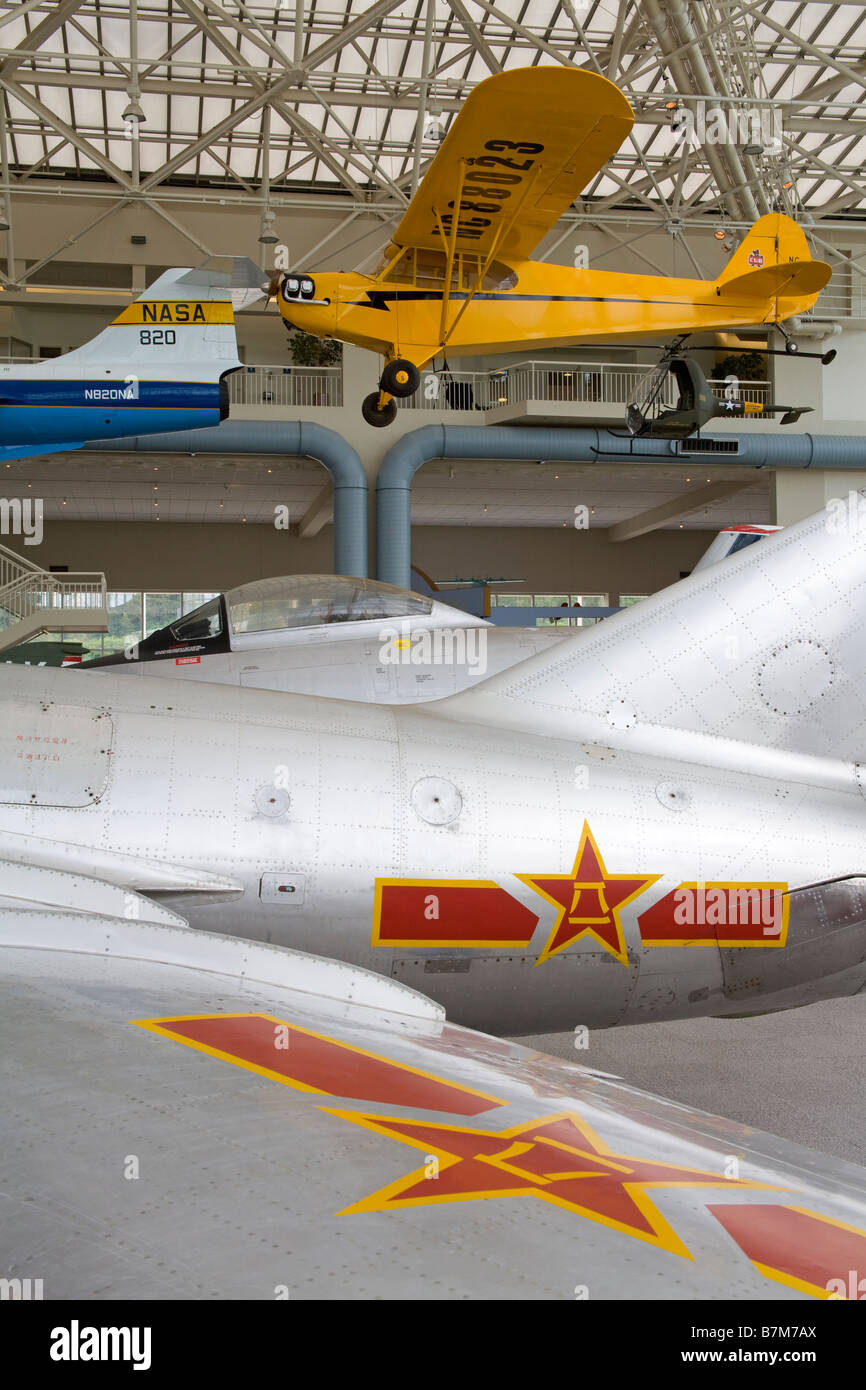 Soviet MIG 15 Museum of Flight Seattle Washington State USA Stock Photo ...