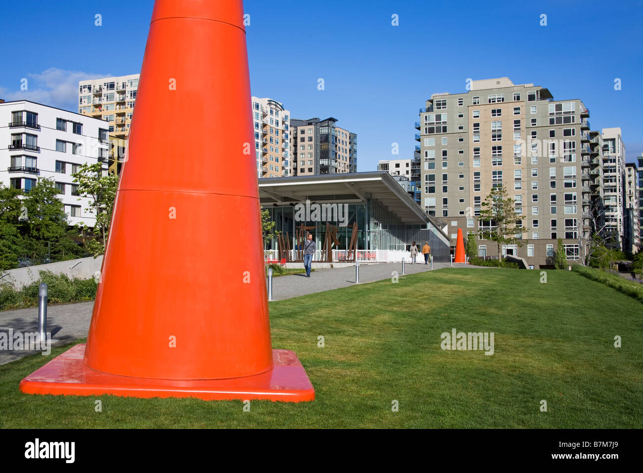 Olympic Sculpture Park Seattle Washington State USA Stock Photo - Alamy