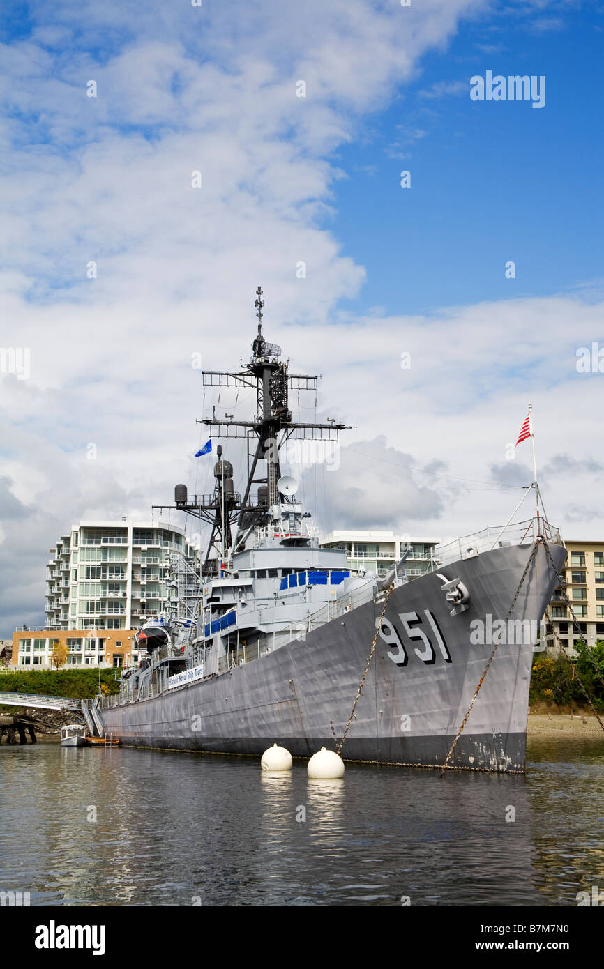 USS Turner Joy Naval Museum Bremerton Washington State USA Stock Photo ...