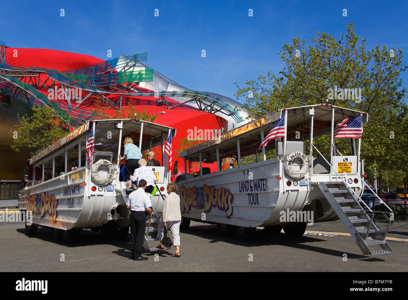 Duck Tours Experience Music Project Seattle Center Seattle Washington ...