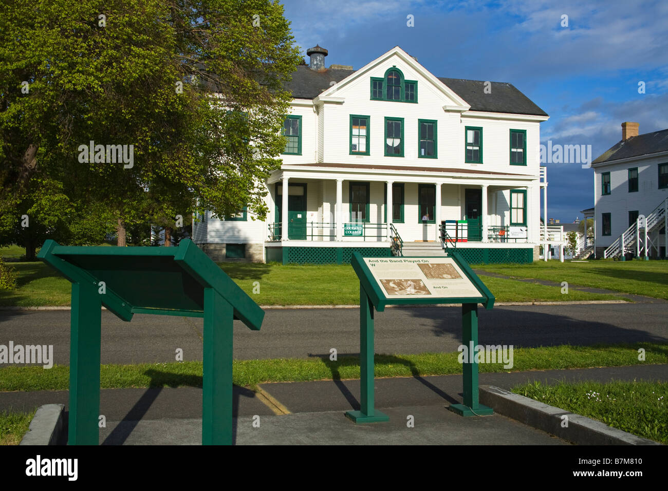 Fort Worden State Park Port Townsend Washington State USA Stock Photo ...
