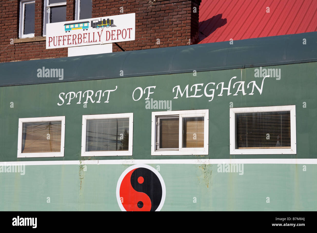 Pufferbelly Train Depot In Pullman Palouse Region Spokane Washington ...