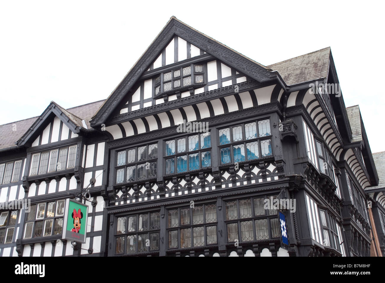 Old Half Timbered building in the centre of the old medieval city of ...