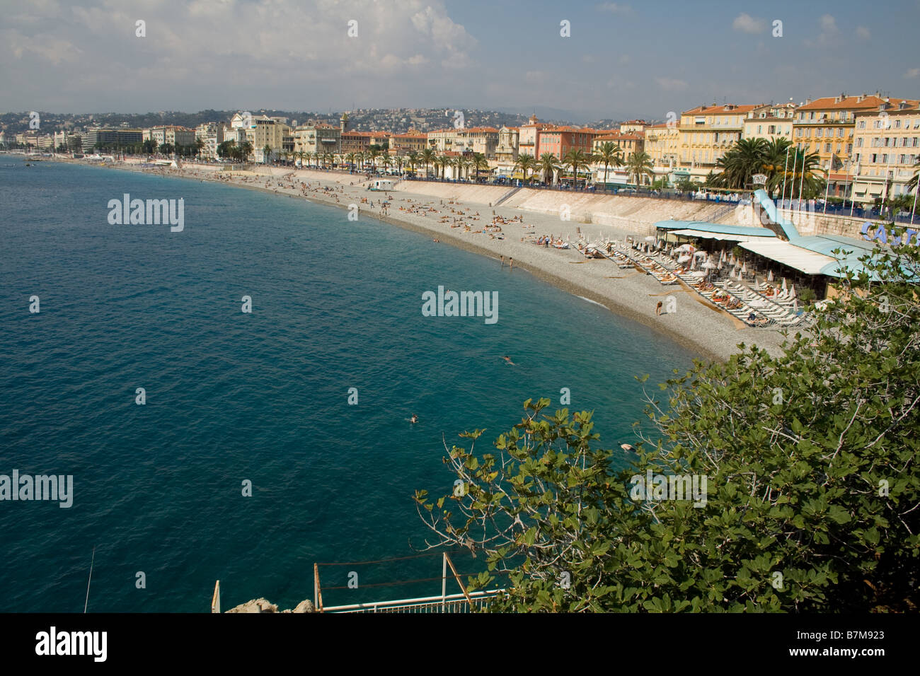 Nice beach france hi-res stock photography and images - Alamy