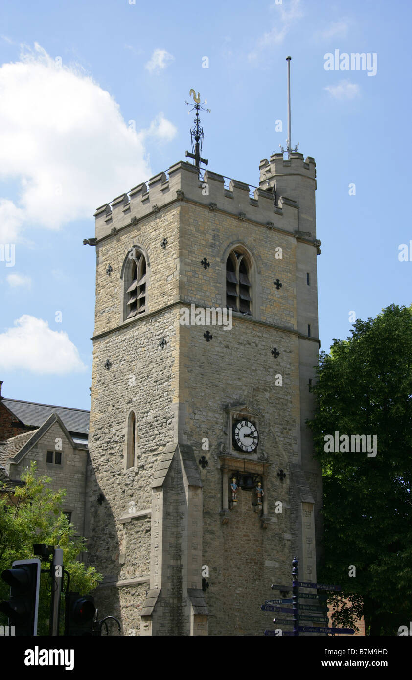 Oxford clock tower hi-res stock photography and images - Alamy