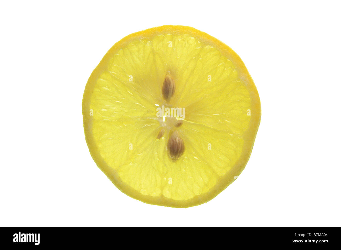 A slice of lemon Stock Photo - Alamy
