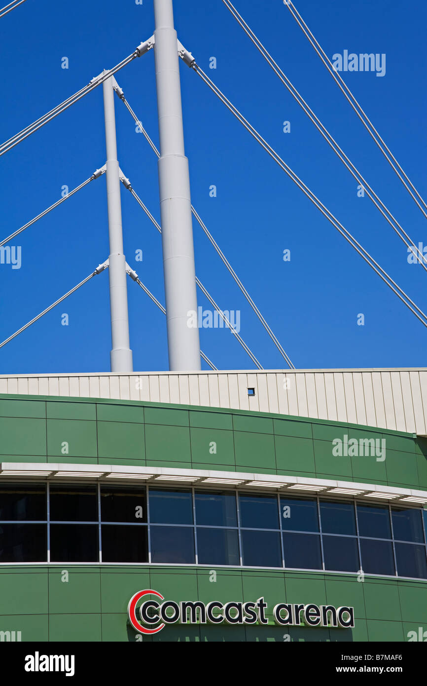 Comcast Arena Everett City Washington State USA Stock Photo - Alamy