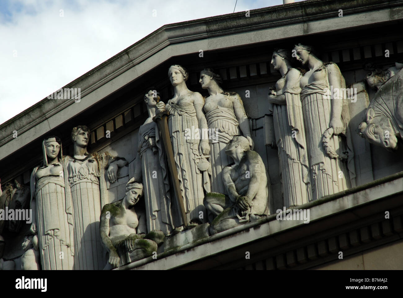 Nottingham city council House Building Stock Photo - Alamy