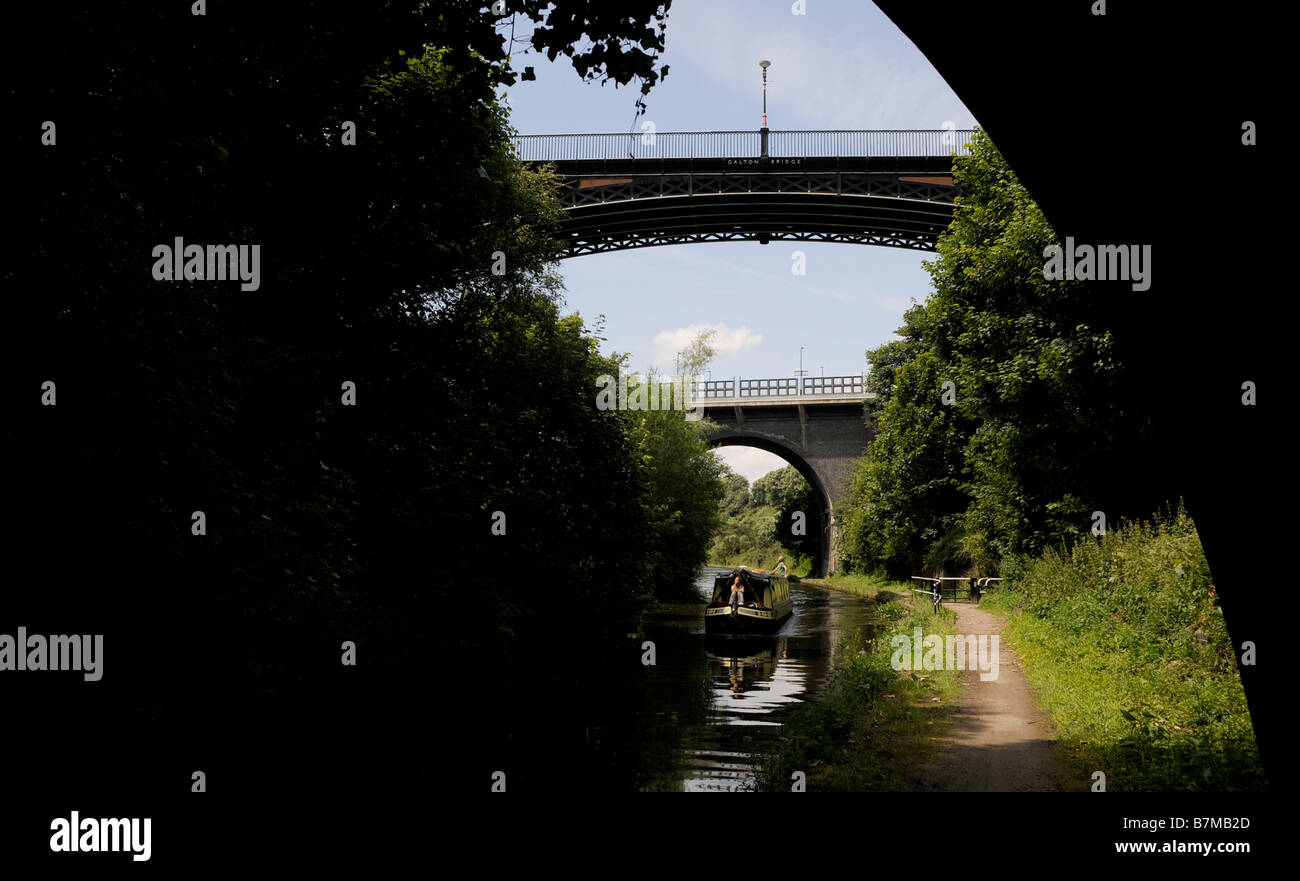Galton Bridge, Smethwick, Sandwell. Once the world's longest span cast ...