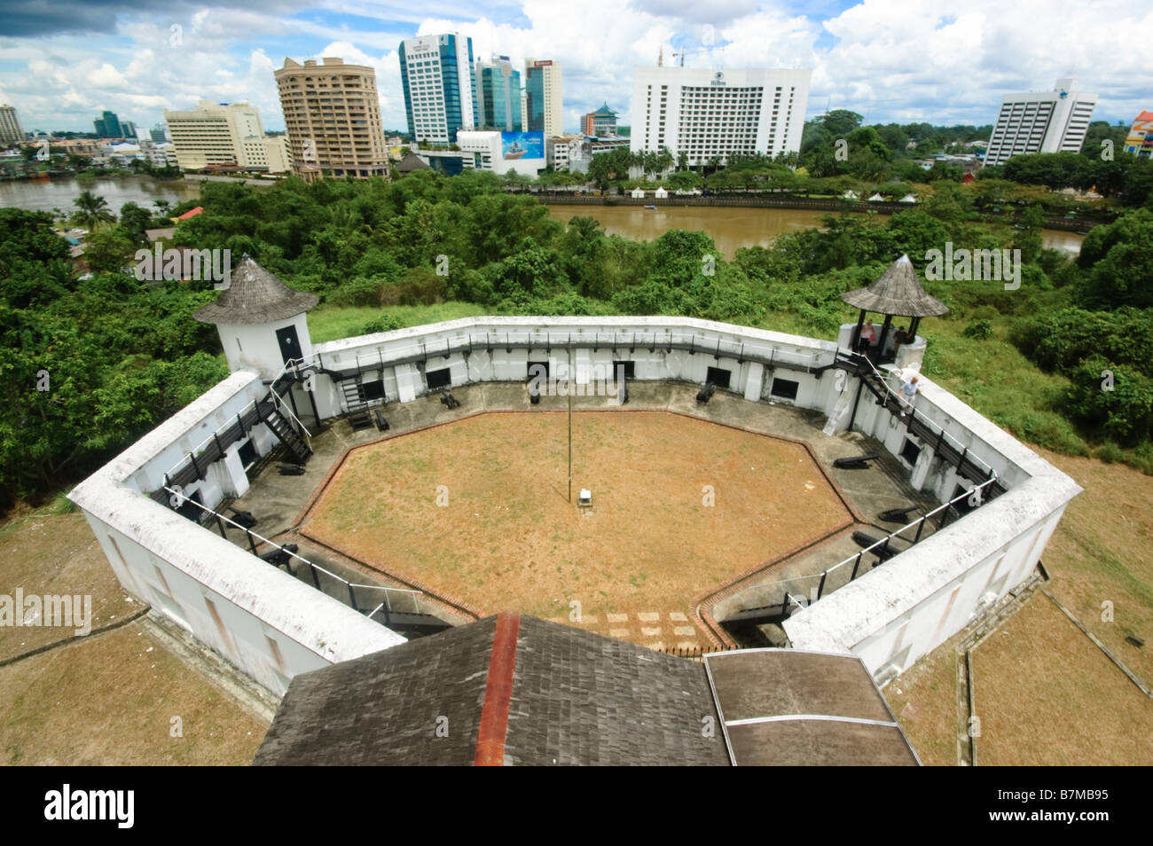 Fort Margherita in Kuching, Sarawak, Borneo, Malaysia Stock Photo - Alamy