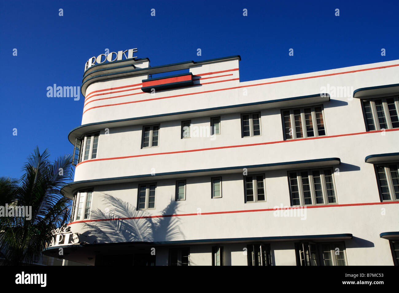 Miami art deco building hi-res stock photography and images - Alamy