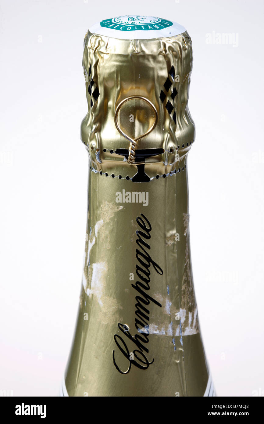 Champagne bottle cut out hi-res stock photography and images - Alamy