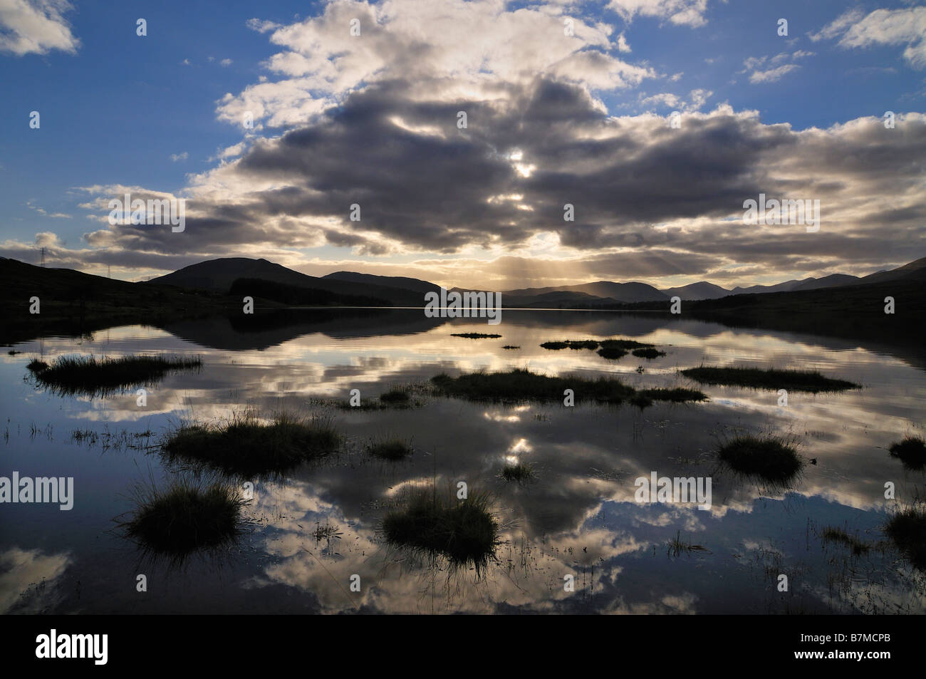 Scottish moor sunset hi-res stock photography and images - Alamy