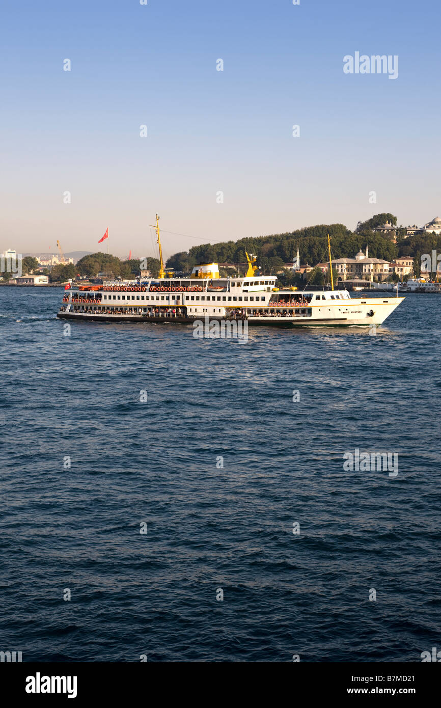 Passenger Ferry Istanbul Turkey Stock Photo - Alamy