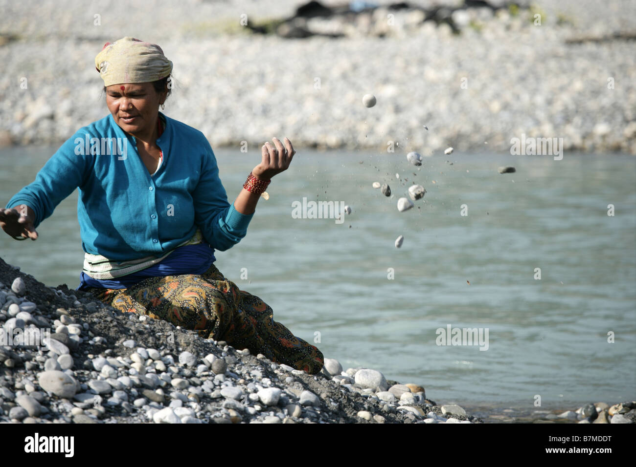 Sorting stones hi-res stock photography and images - Alamy